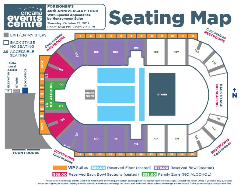 FOREIGNER | Ovintiv Events Centre – Dawson Creek's Entertainment Centre