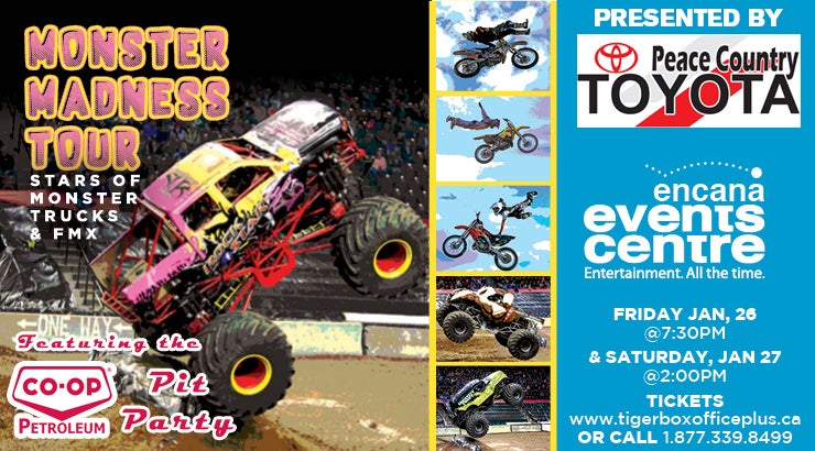 Monster Madness Tour! | Ovintiv Events Centre – Dawson Creek's ...