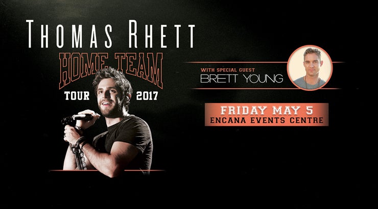 Thomas Rhett: Home Team Tour 2017 | Ovintiv Events Centre – Dawson ...