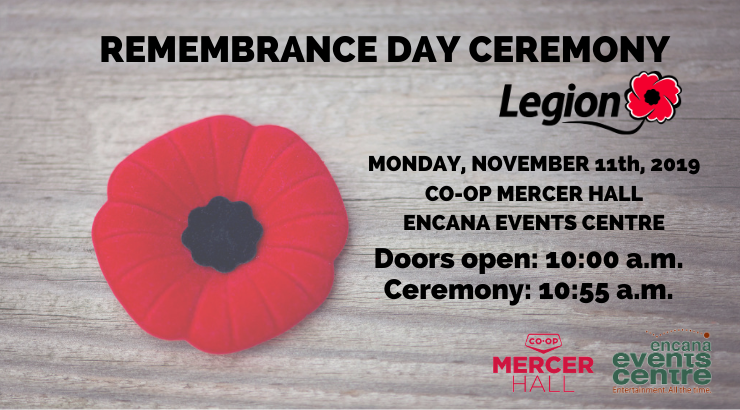 Remembrance Day Ceremony | Ovintiv Events Centre – Dawson Creek's ...